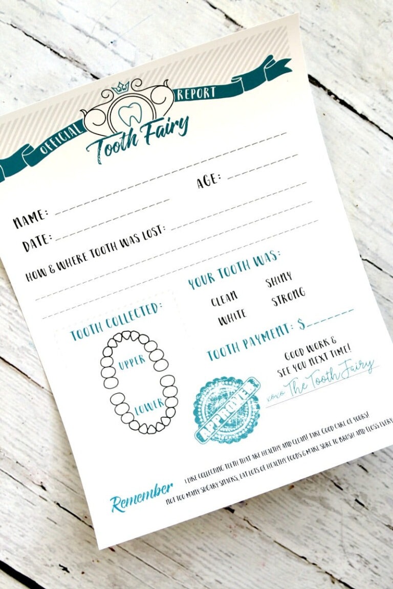 free tooth fairy certificate templates – Office.gelorailmu.com